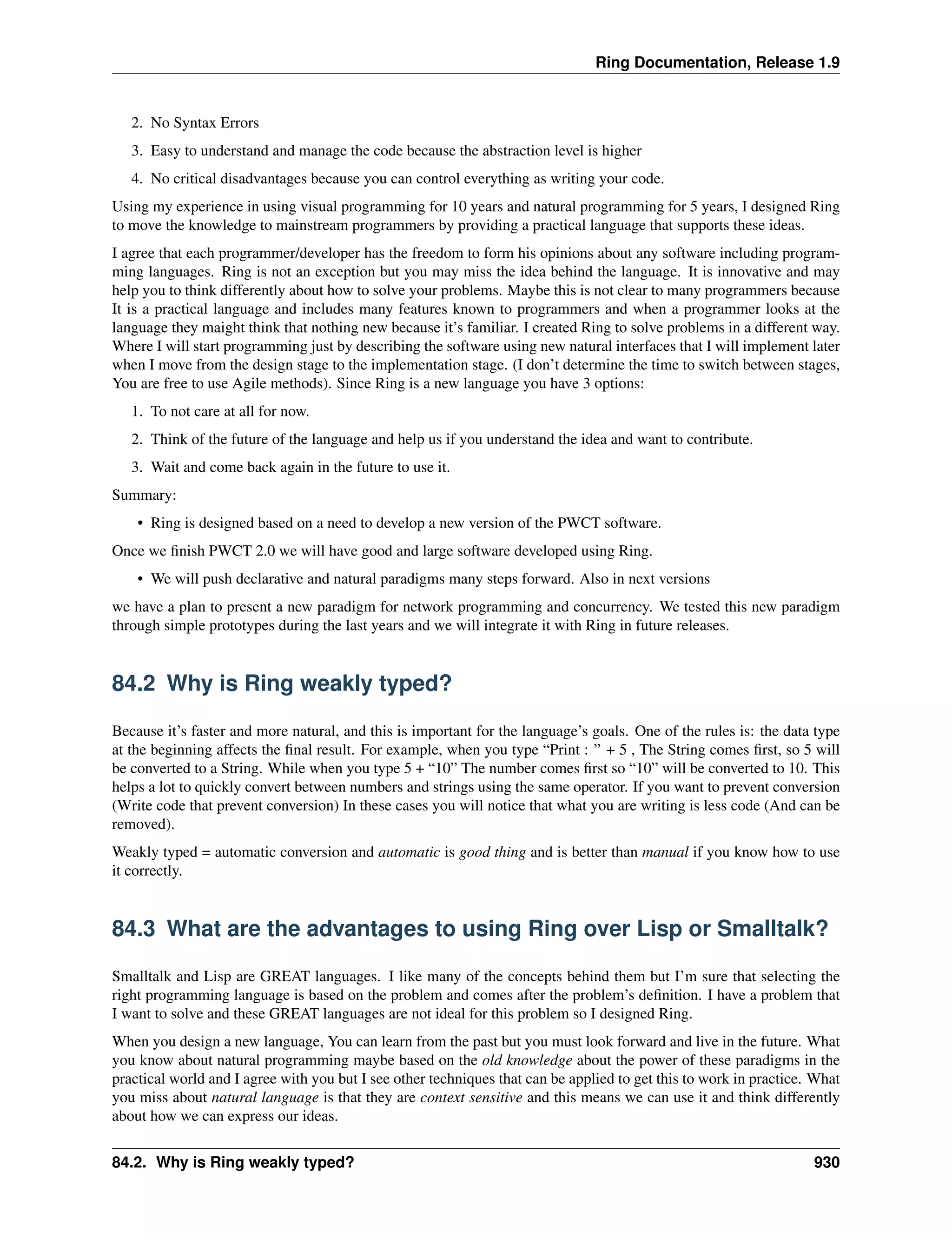 The Ring programming language version 1.9 book - Part 97 of 210 | PDF