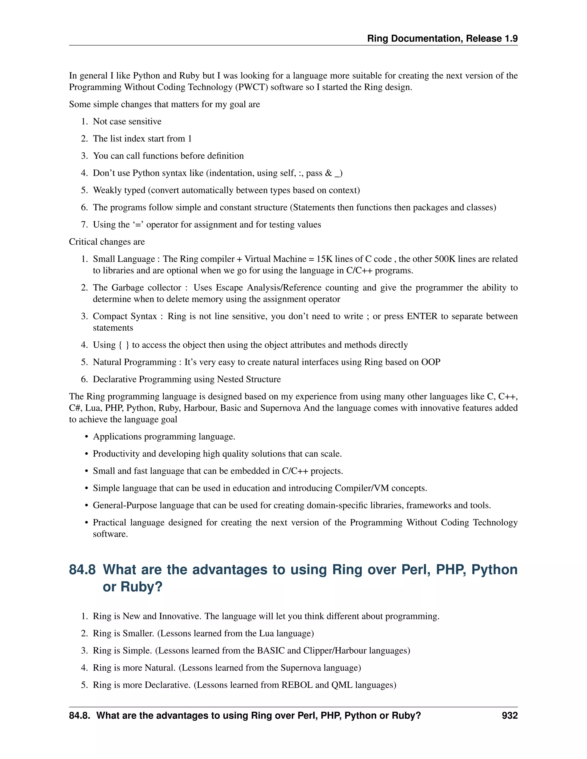 The Ring programming language version 1.9 book - Part 97 of 210 | PDF