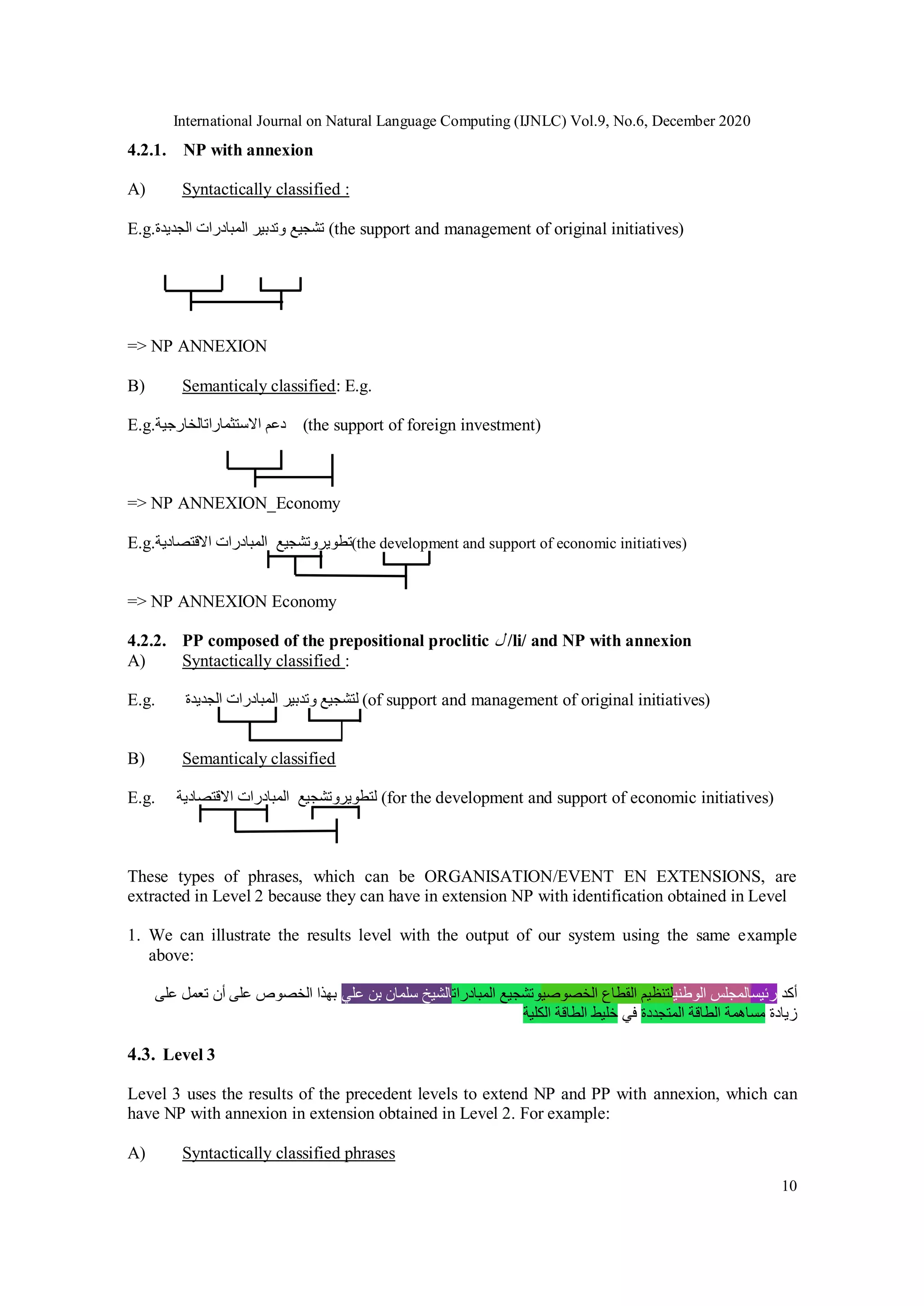 AUTOMATIC ARABIC NAMED ENTITY EXTRACTION AND CLASSIFICATION FOR INFORMATION RETRIEVAL | PDF