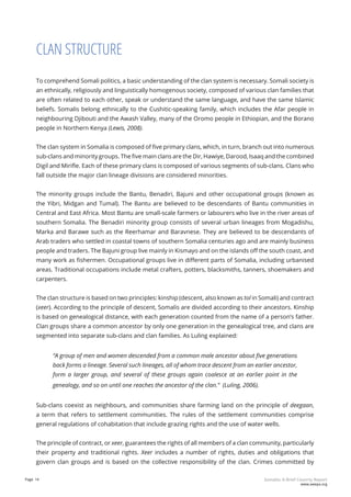 Somalia-A-Brief-and-Country-Report | PDF