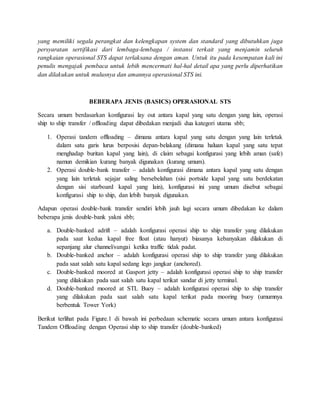 STS LNG transfer - Bulletin(01) | PDF