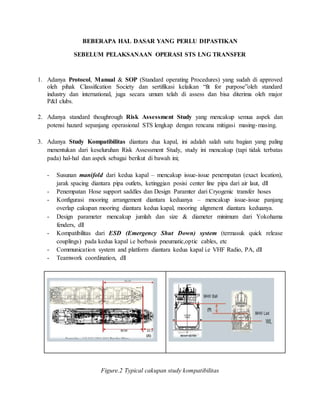 STS LNG transfer - Bulletin(01) | PDF