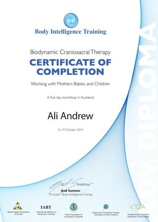 Mums&BubsCertificate | PDF