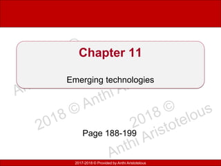 9626 GCE A2 Information Technology Chapter 11 | PDF