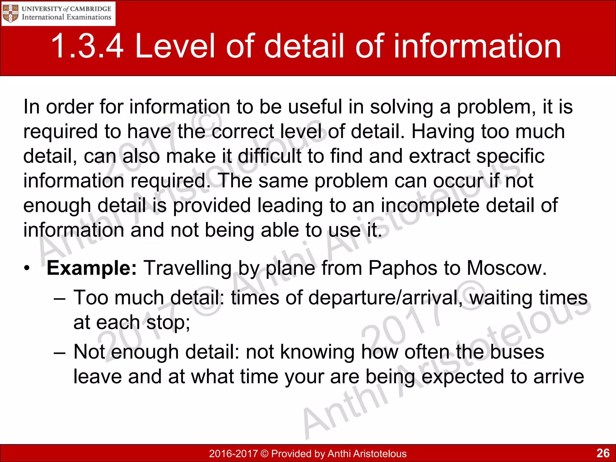 9626 GCE AS Information Technology Chapter 1 | PDF