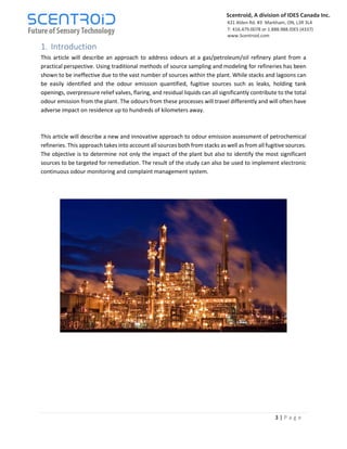Odour Assessment Methodology for Petrochemical Industry. | PDF