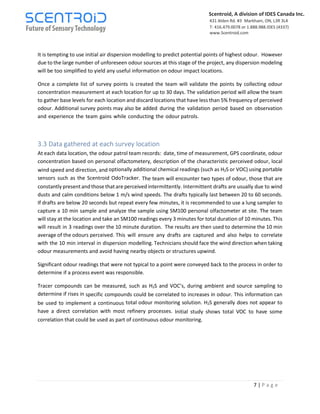 Odour Assessment Methodology for Petrochemical Industry. | PDF