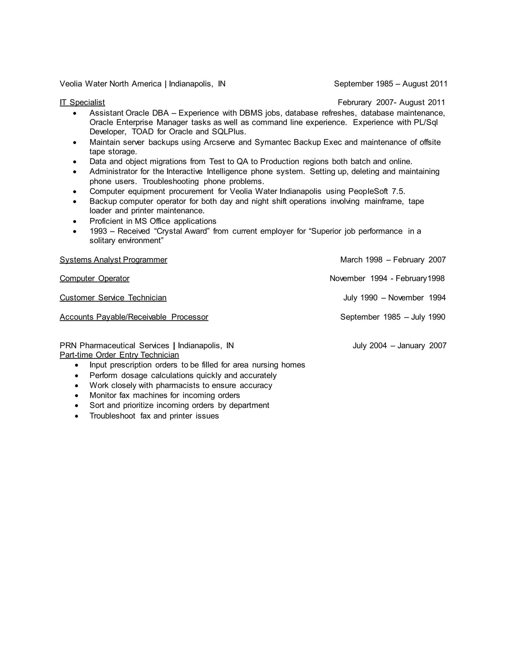 Valerie Harley MLT | PDF