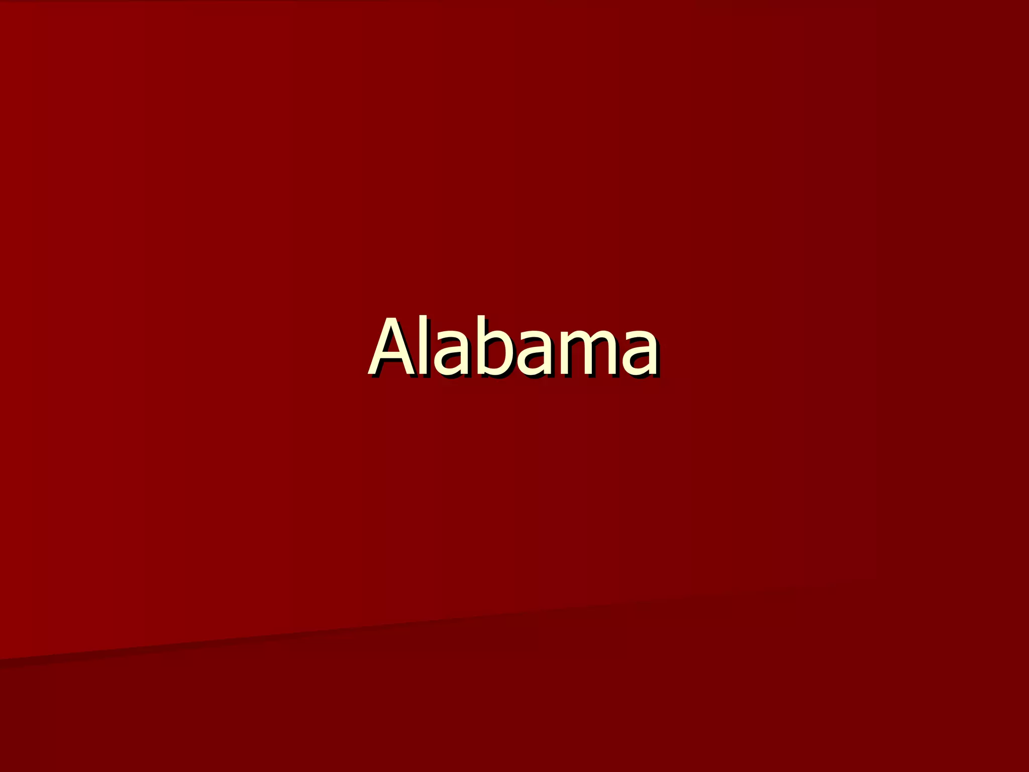 3rd Grade- Alabama | PPT