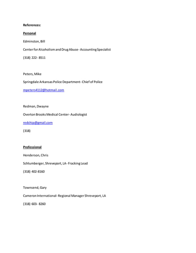 Casey Henderson Resume 2016 | PDF