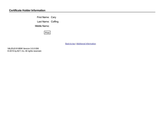 My WorkKeys_ Certificate Details | PPT