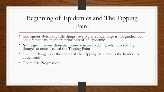 The Tipping Point | PPTX
