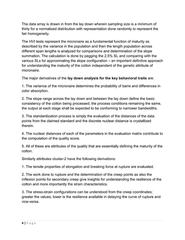 Cotton Grading - approaches for the textile value chain - POLAND 2016 | PDF