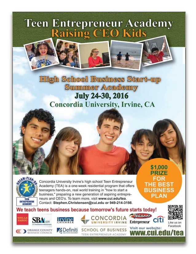 Flyer CEO kids 2016 | PDF