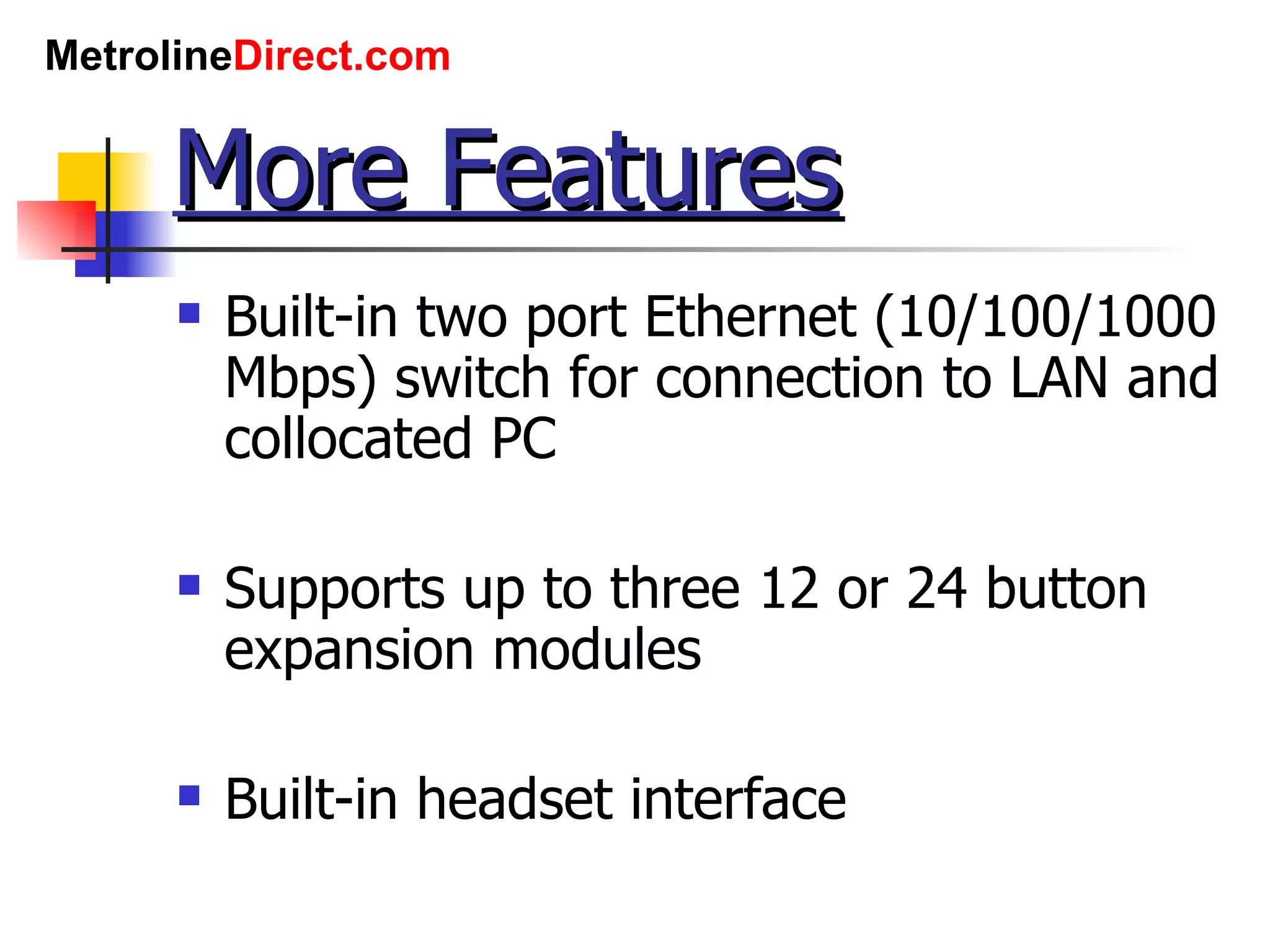 Avaya 9641G IP Telephone | PPT