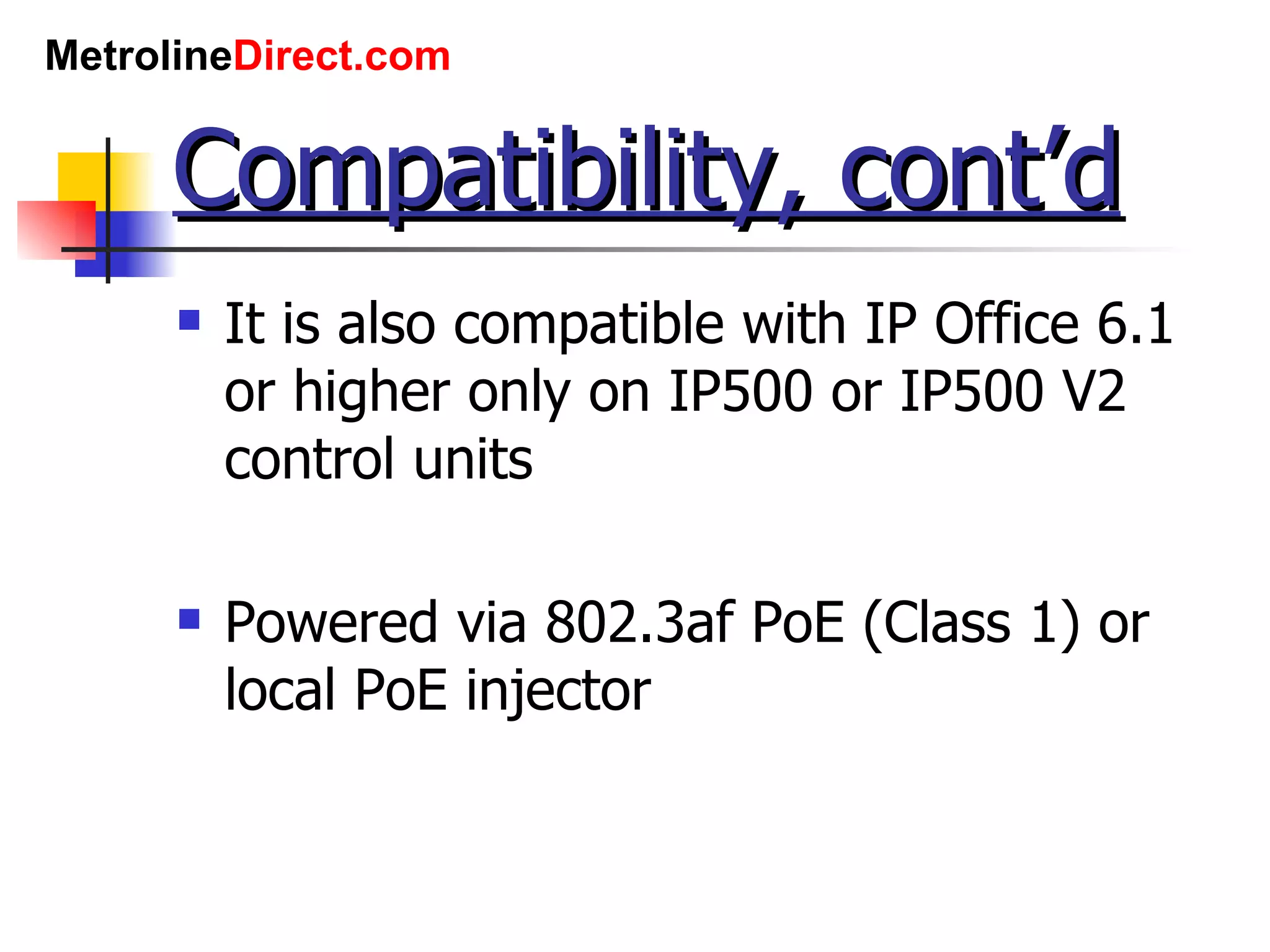Avaya 9641G IP Telephone | PPT