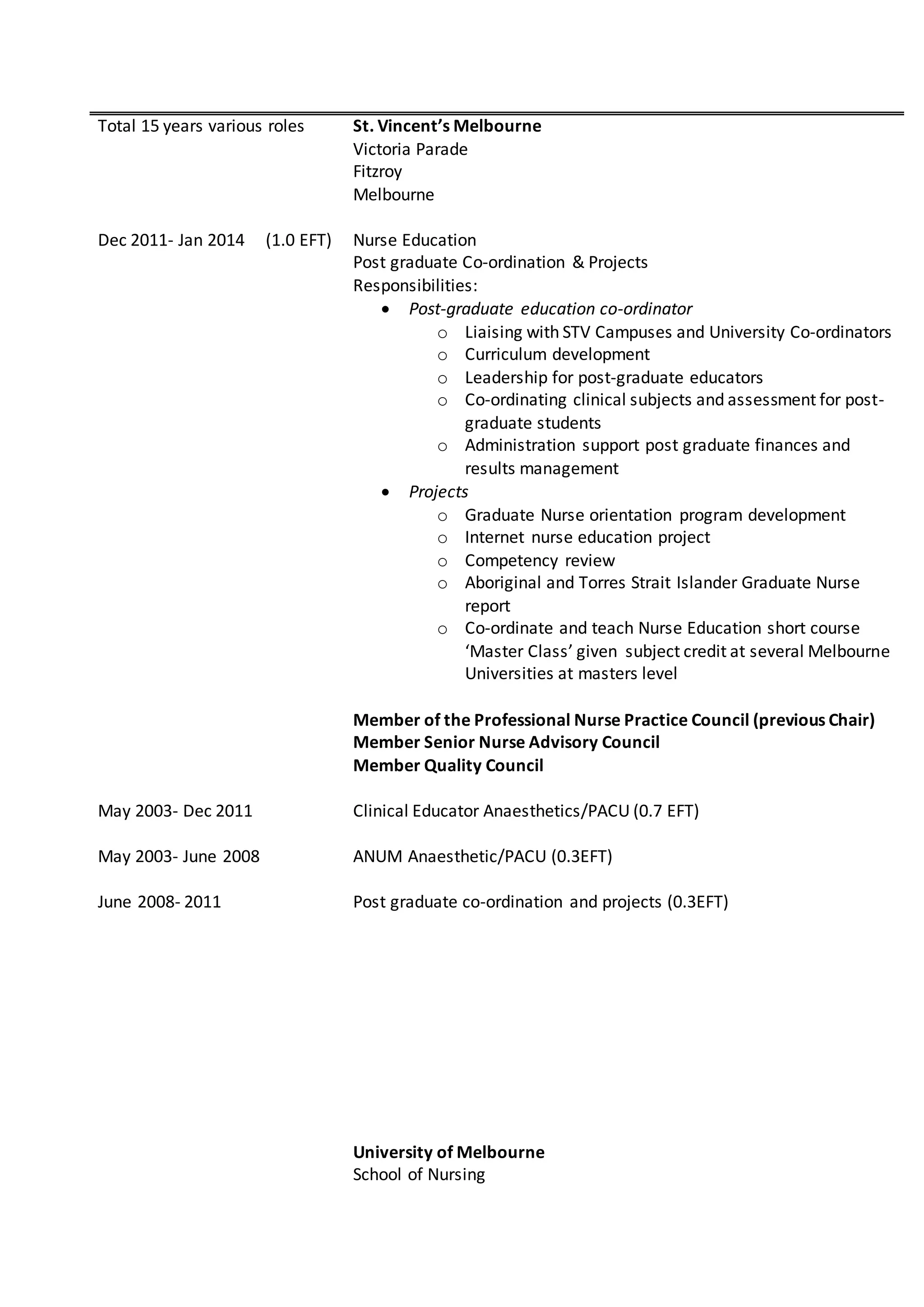 Ruth Crampton Curriculum Vitae | DOCX