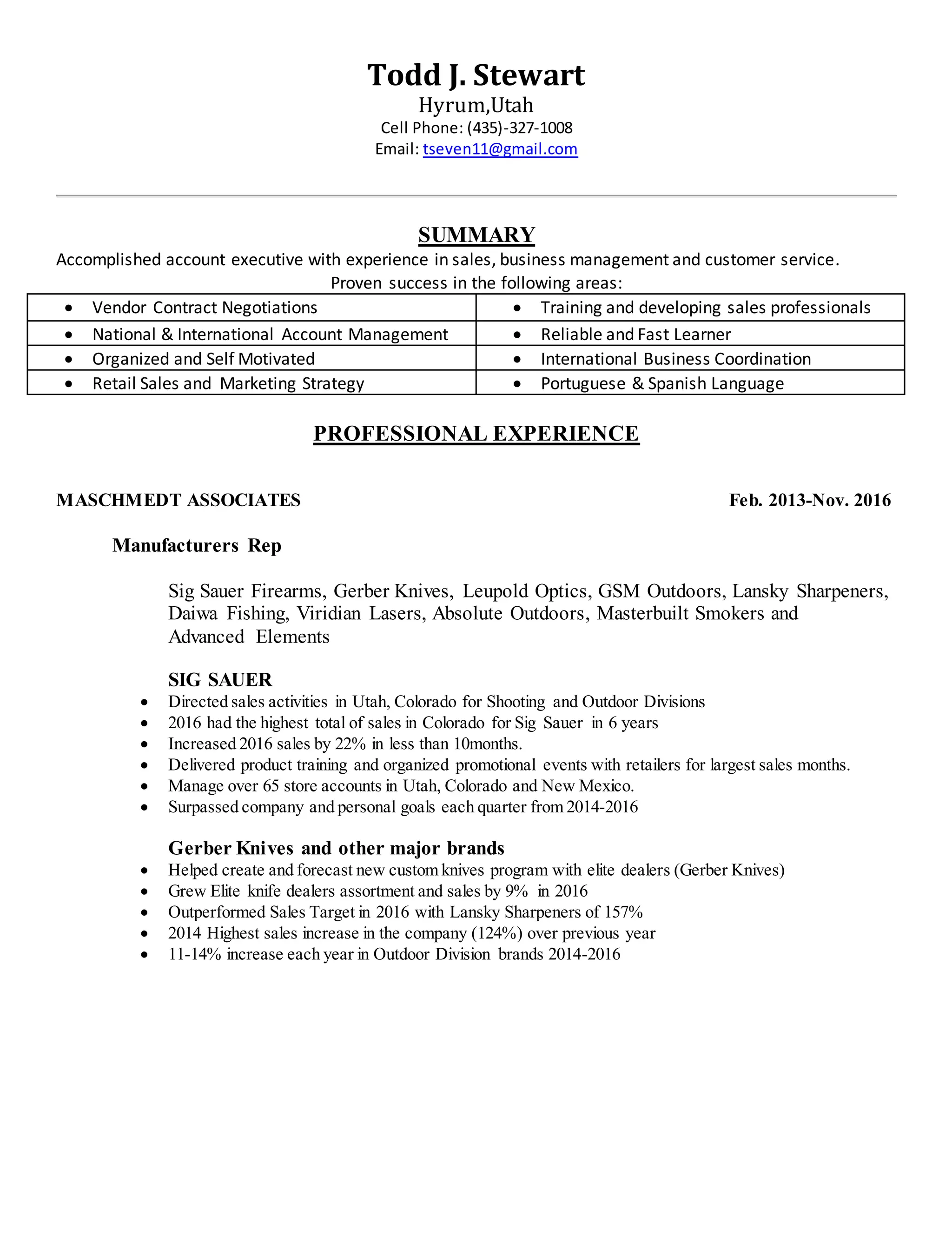 TStewart Resume | PDF