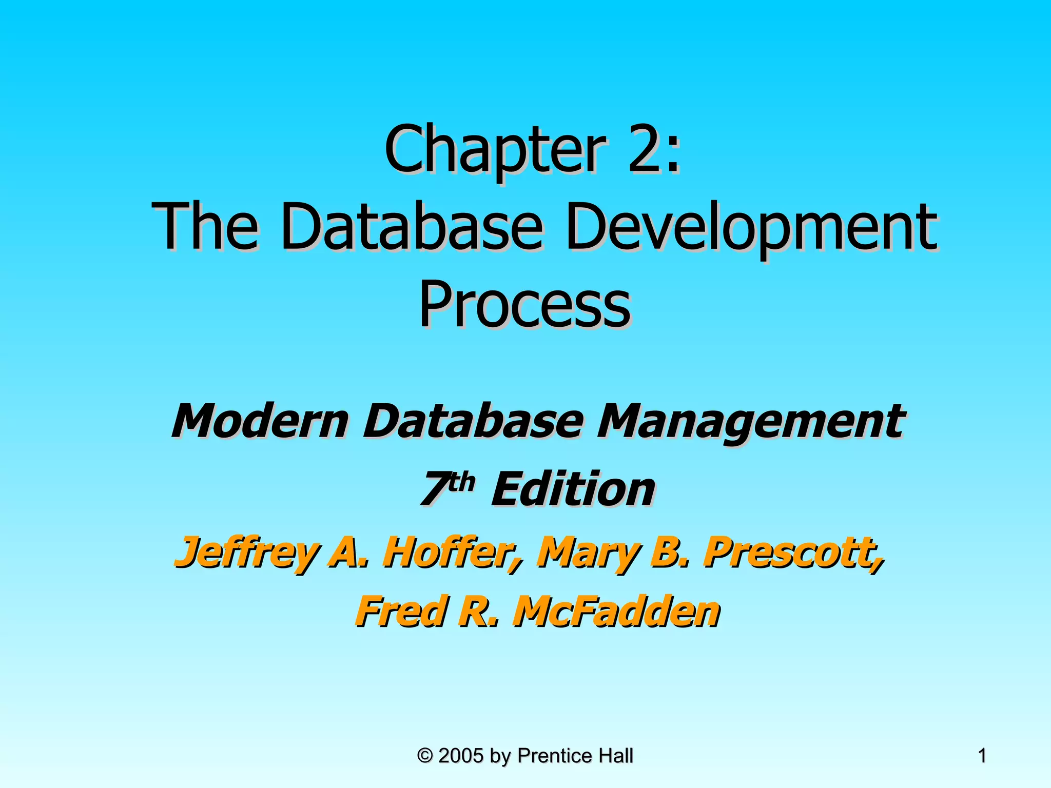 964 database development process intro1 | PPT