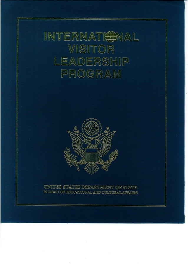 IVLP certificate_US state Gov | PDF