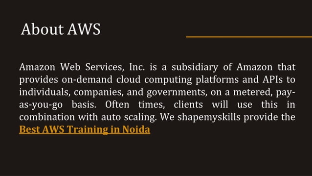 Amazon Web Services (AWS) Cloud Security | PDF