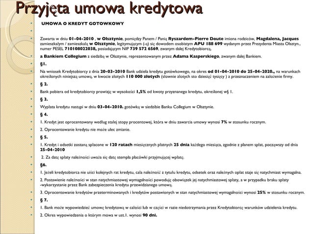 9653 Prezentacja Zadanie Iii Kasobranie | PPT