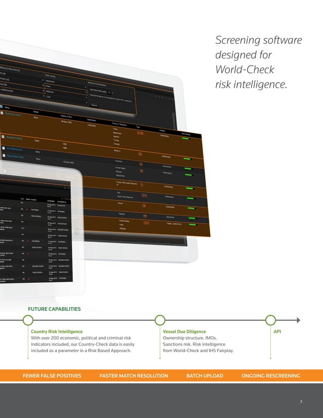 World-Check One Brochure | PDF | Business | Business and Finance