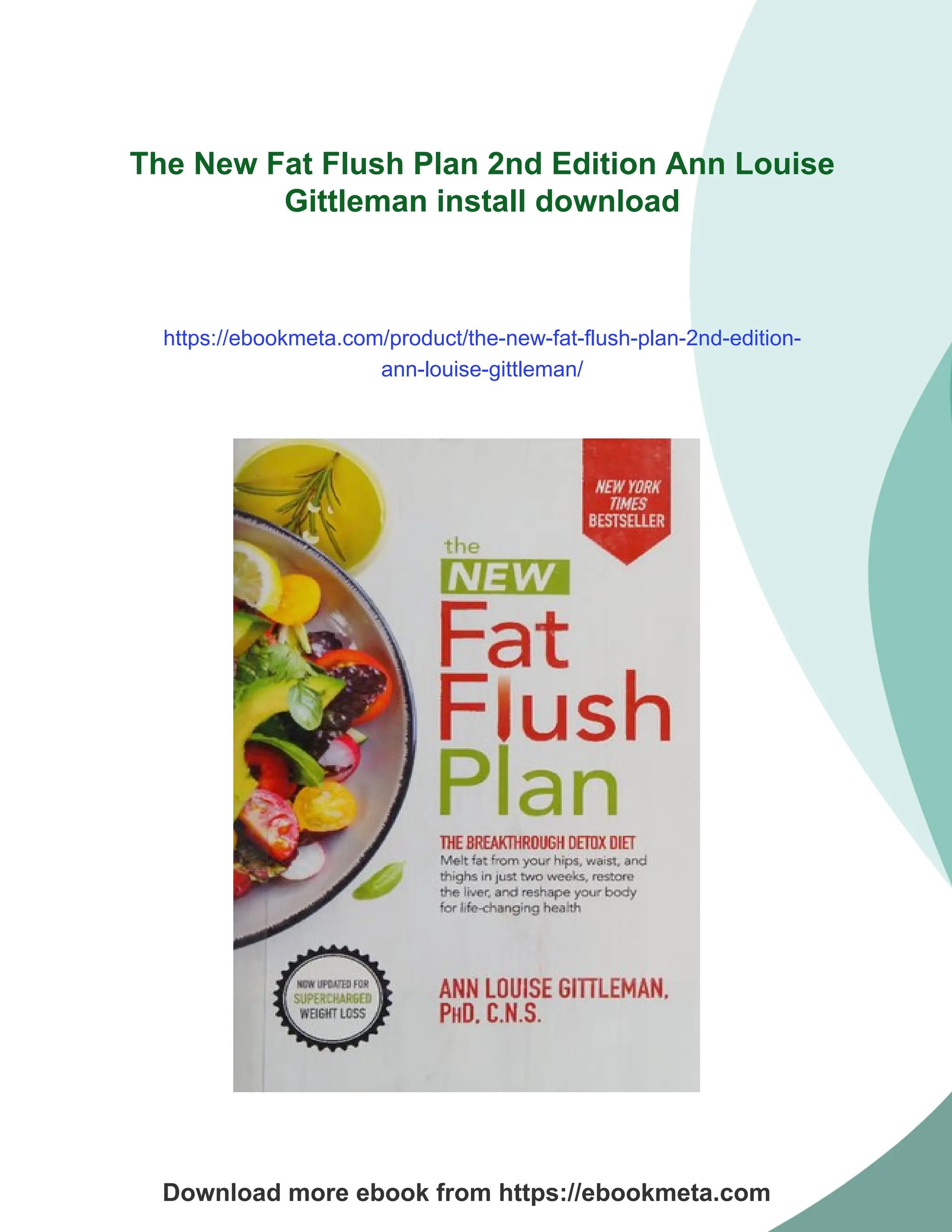 The New Fat Flush Plan 2nd Edition Ann Louise Gittleman | PDF
