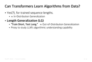 Position Coupling: Improving Length Generalization of Arithmetic Transformers Using Task ...
