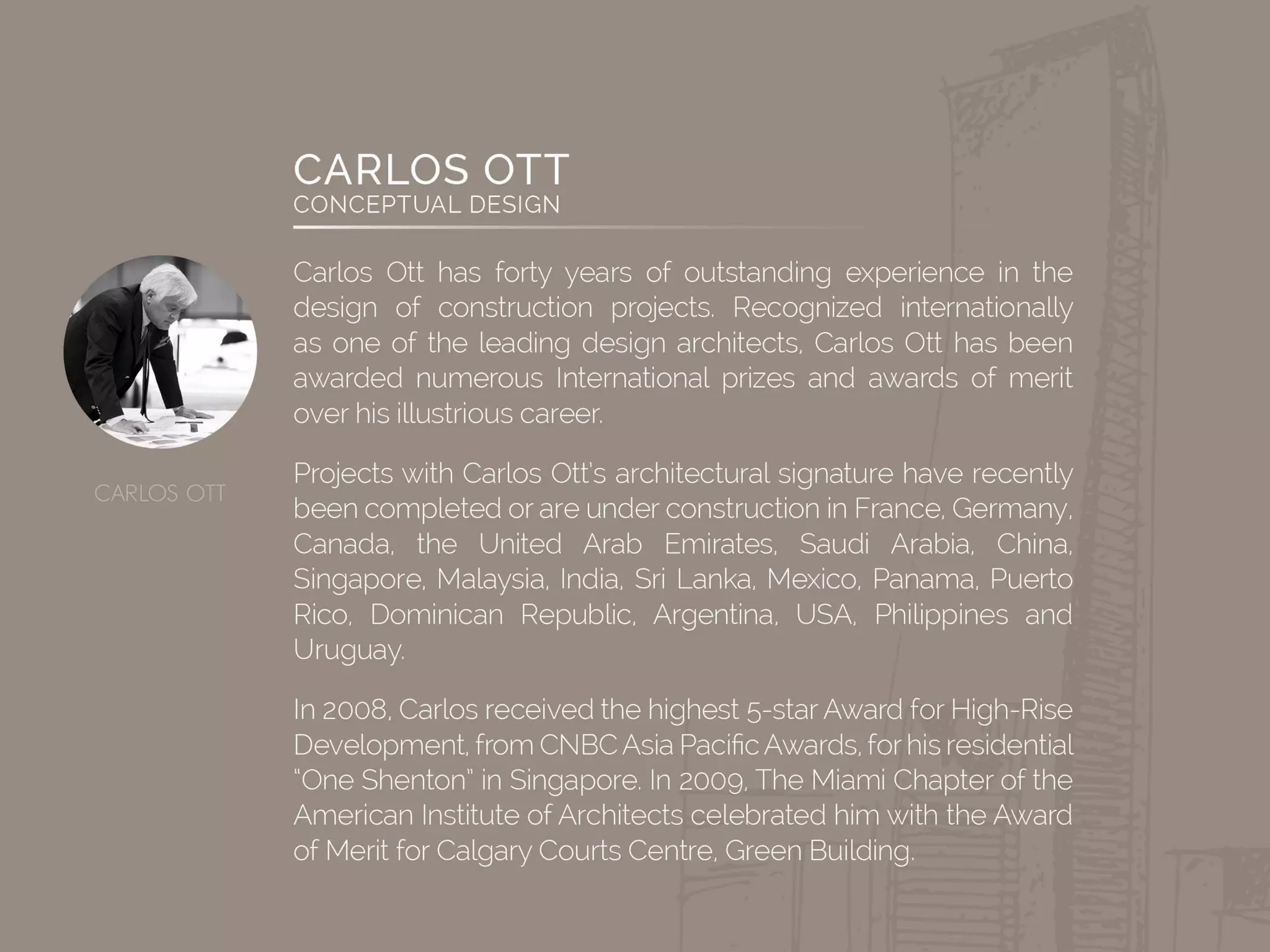 ECHO Brickell - Carlos Ott Penthouse Presentation | PDF