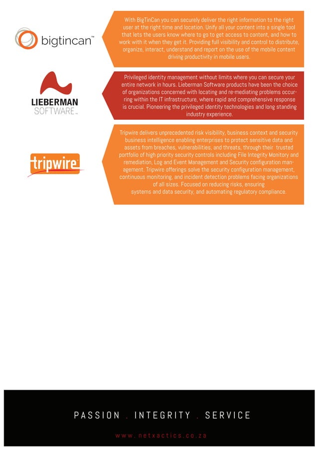 Netxactics Enterprise Portfolio | PDF | Information and Network Security | Computing