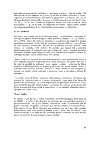depositos tipo Skarn , formacion y caracteristicas .pdf