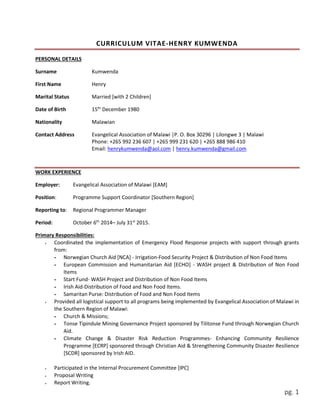 Resume | PDF