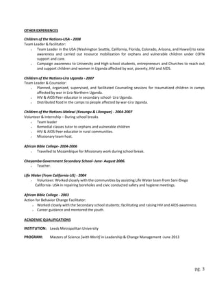 Resume | PDF