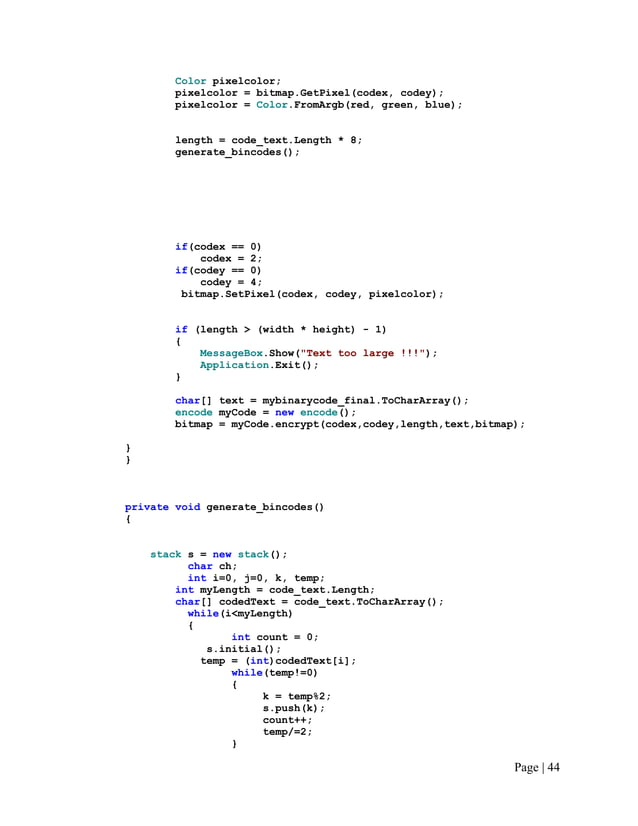 96683234 project-report-steganography | PDF