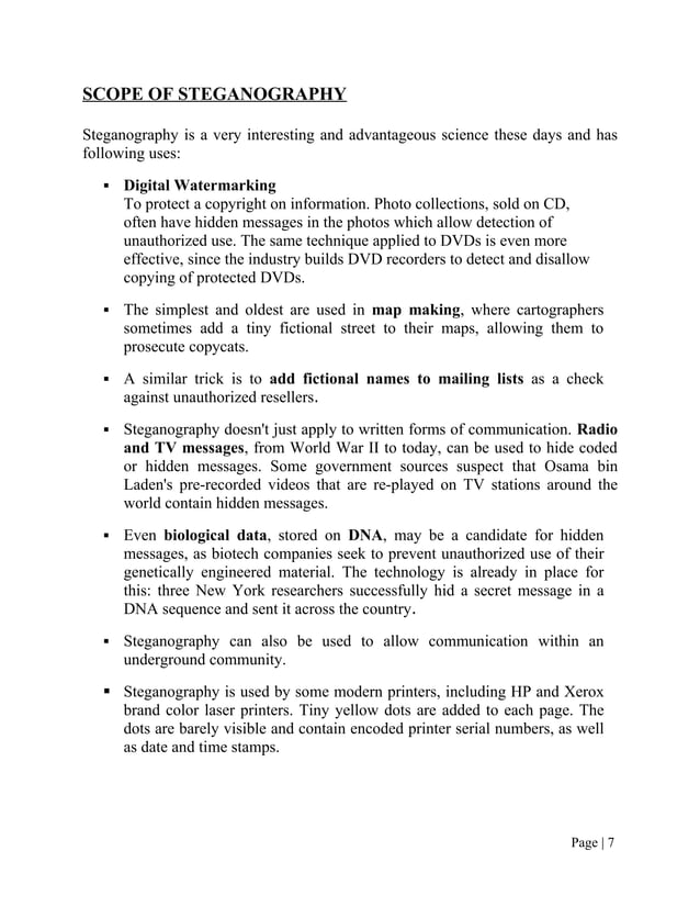96683234 project-report-steganography | PDF