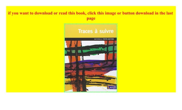 Traces à suivre PS : De la trace au tracé maîtrisé ((P.D.F))^^@@ | PDF