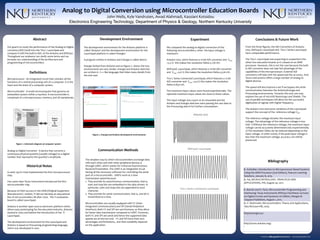 Analog to Digital Conversion Using Microcontroller Education Boards | PPT