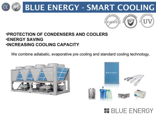 Diferent Chillers Blue Energy Presentation | PPT