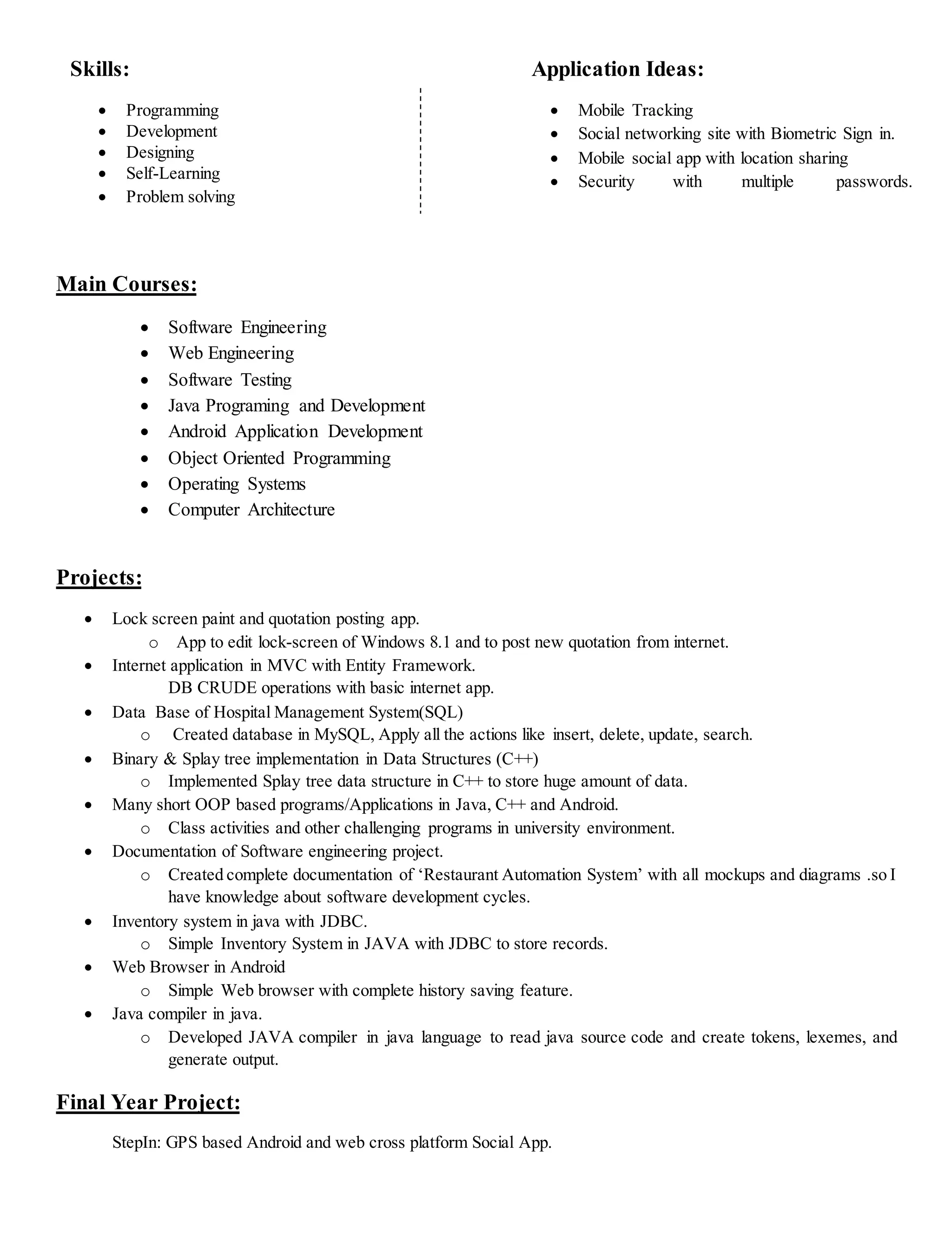 Faisal zaheer Resume v | DOCX