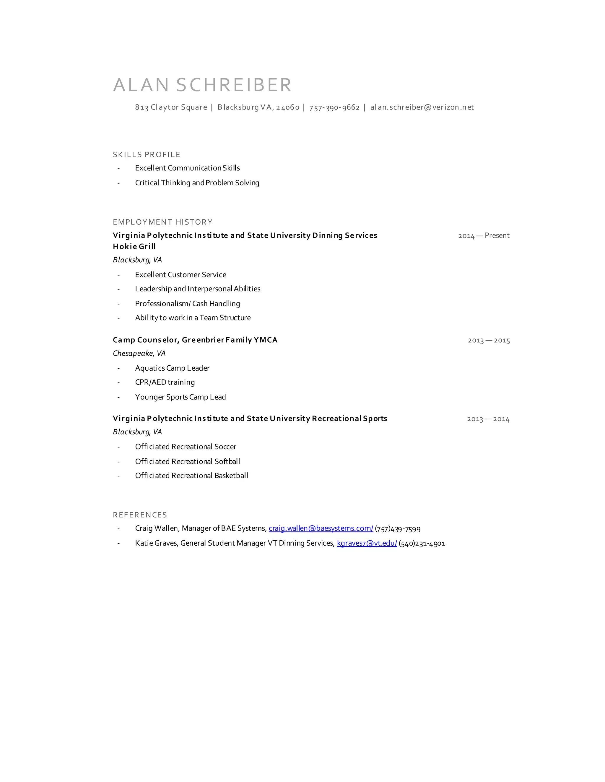 Alan Resume2016 | DOCX