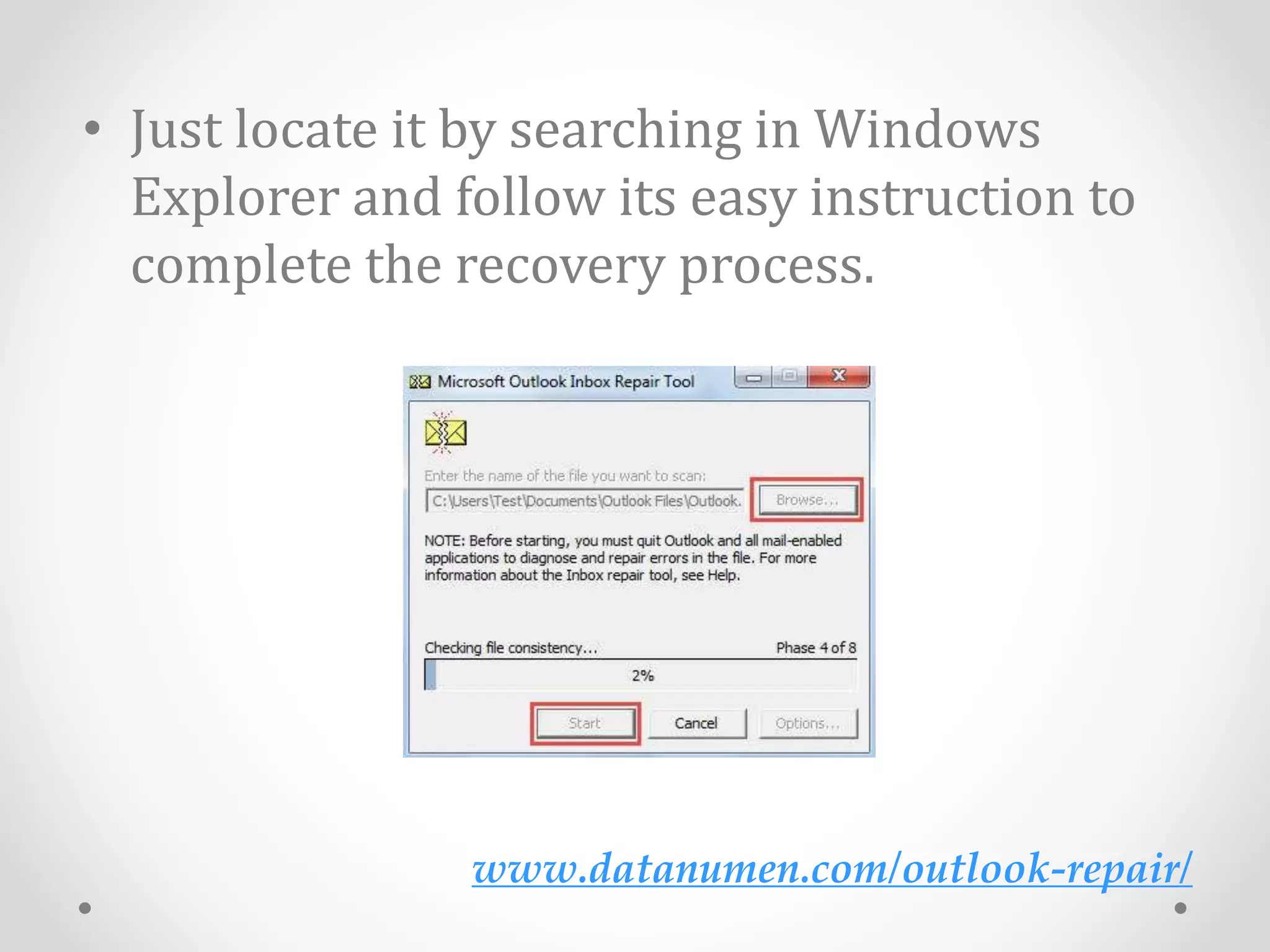 6 Effective Techniques to Troubleshoot Outlook Problems | PPTX
