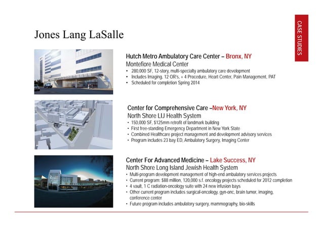 Maggio JLL Mini Case Studies | PPT