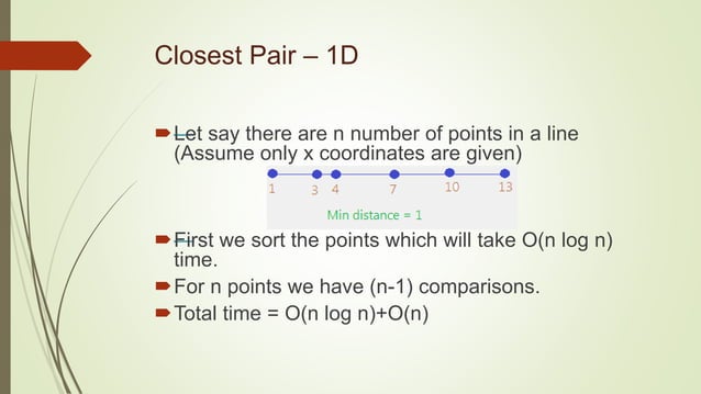 CLOSEST PAIR (Final) | PPTX