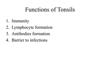 TONSILLITIS | PPTX