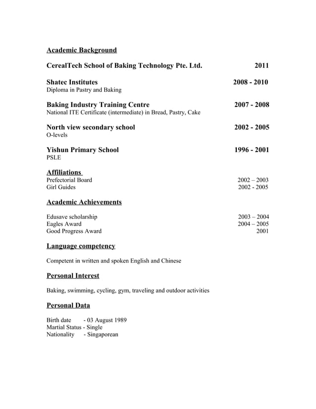 Resume 2015 | PDF