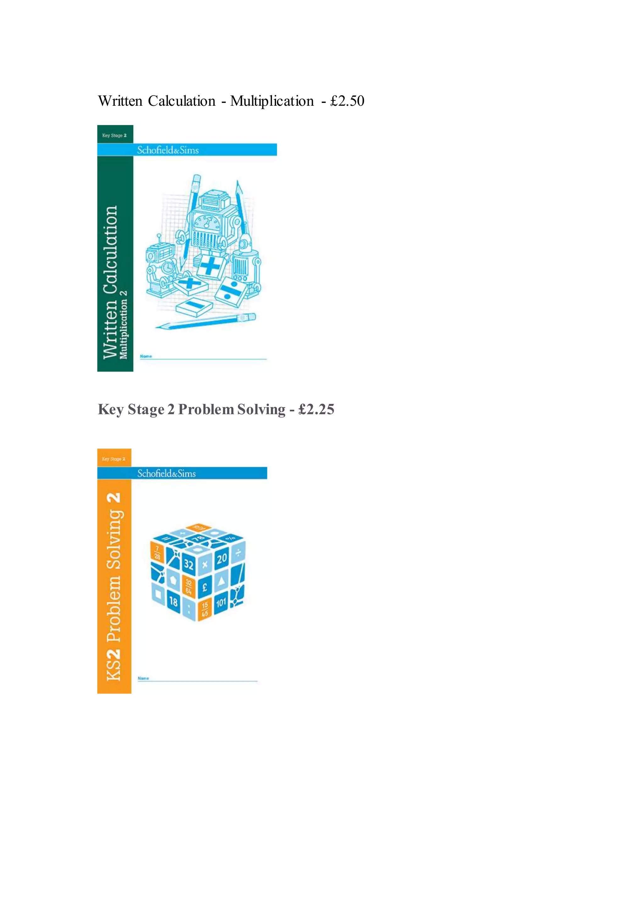 Schofield English & Maths | DOCX