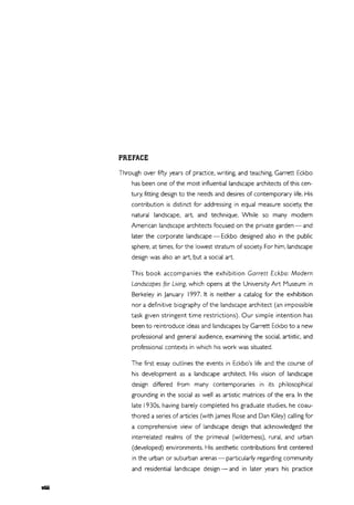 Garrett Eckbo Modern Landscapes for Living Marc Treib | PDF