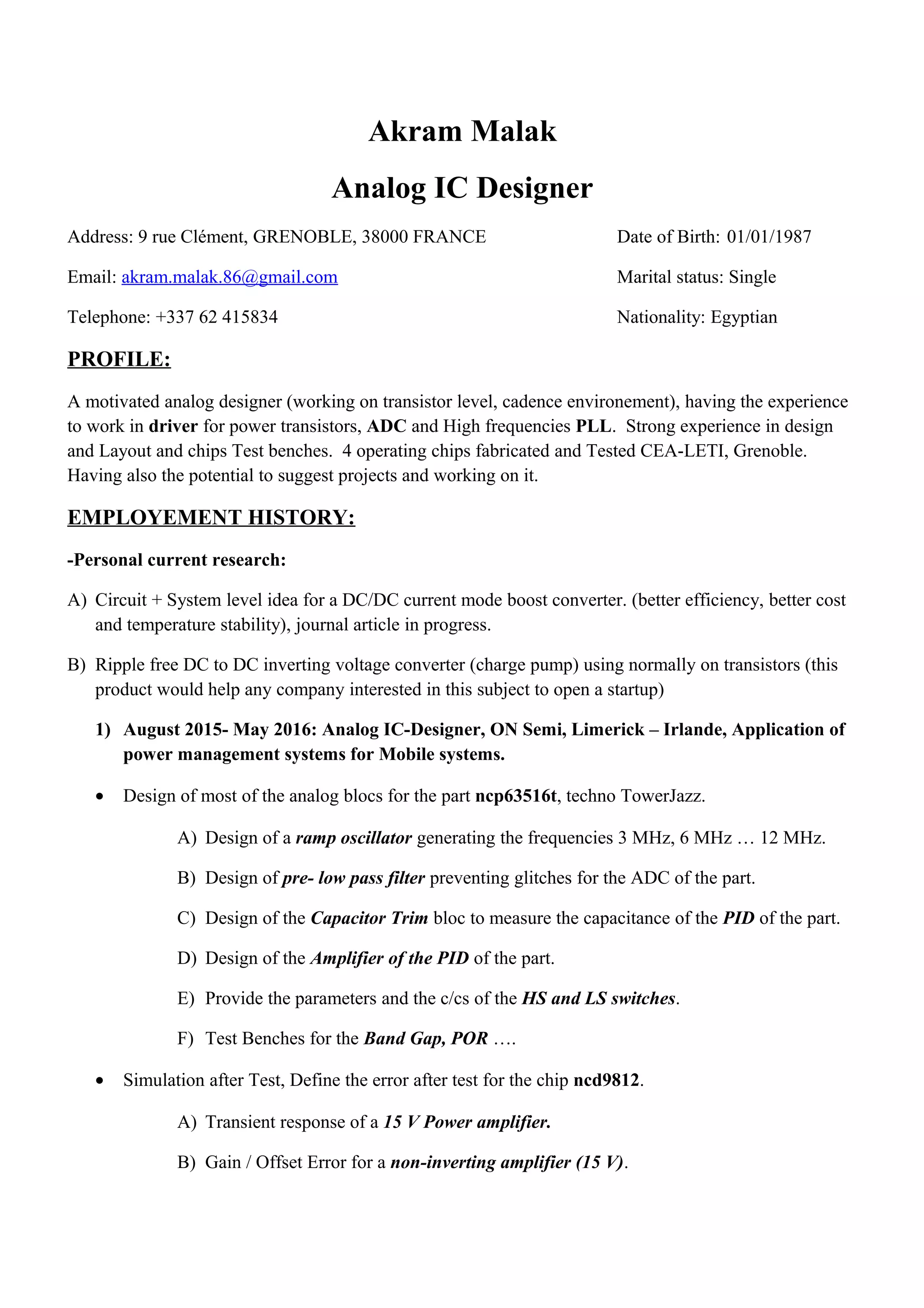 CV_Akram_Malak_Eng | PDF