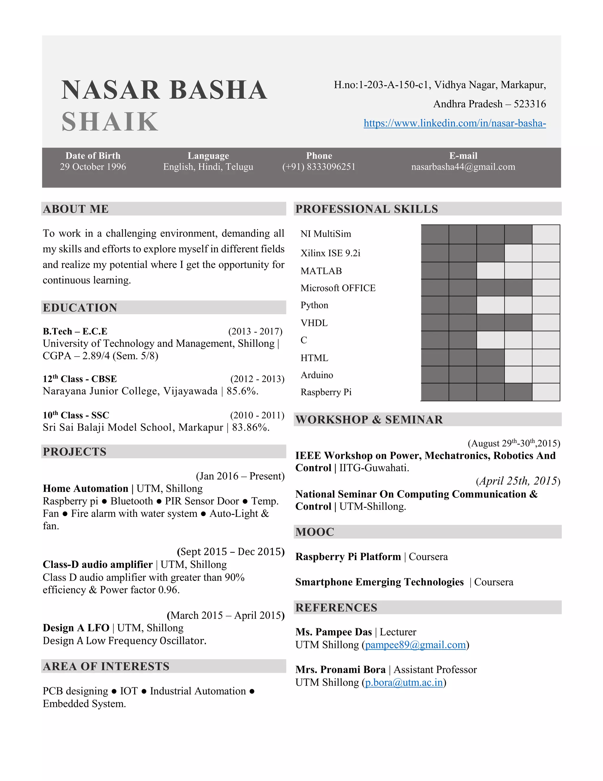 1 Nasir Basha CV_1 | PDF